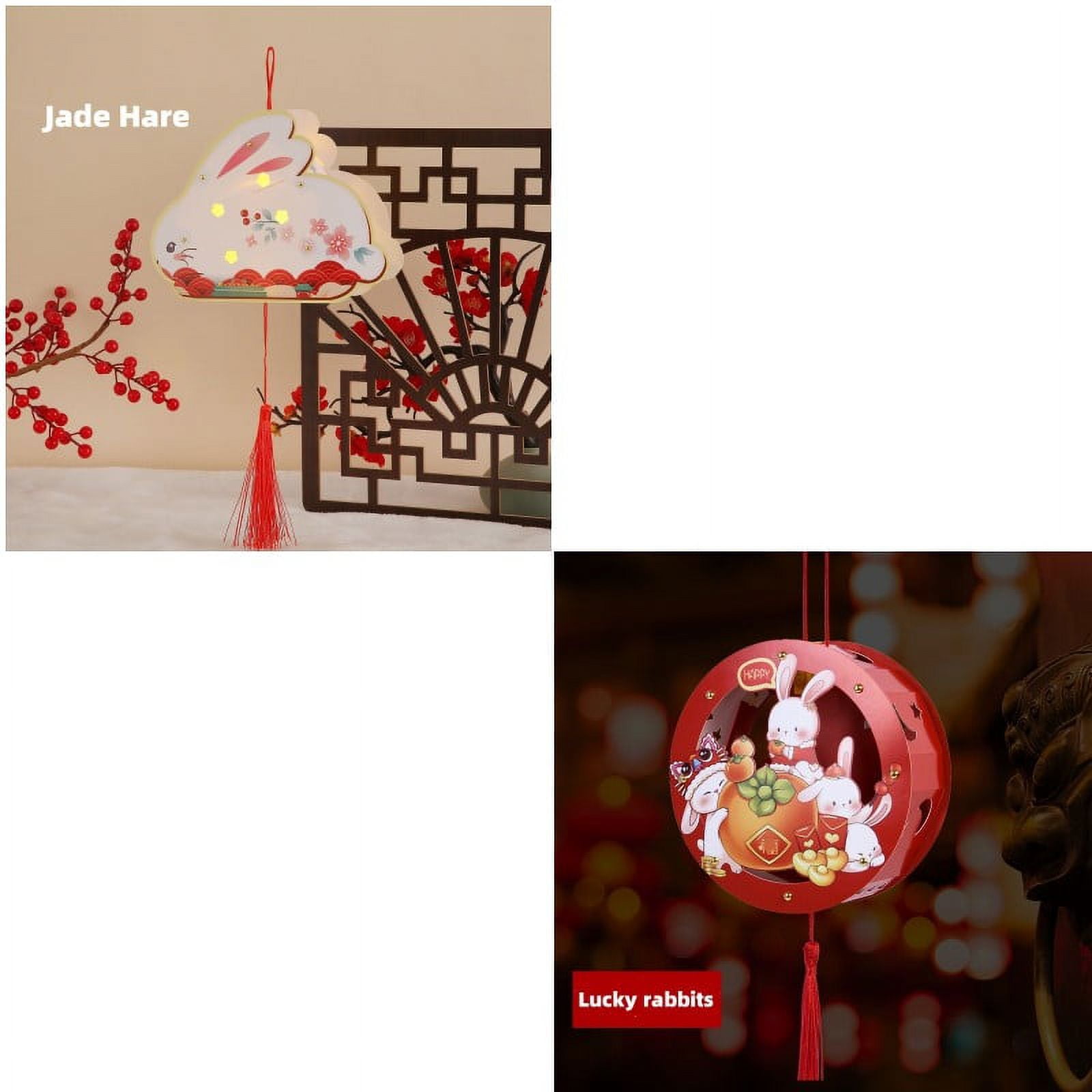 Chinese New Year Decoration,Year Of The Rabbit Lantern,Festival Lunar ...
