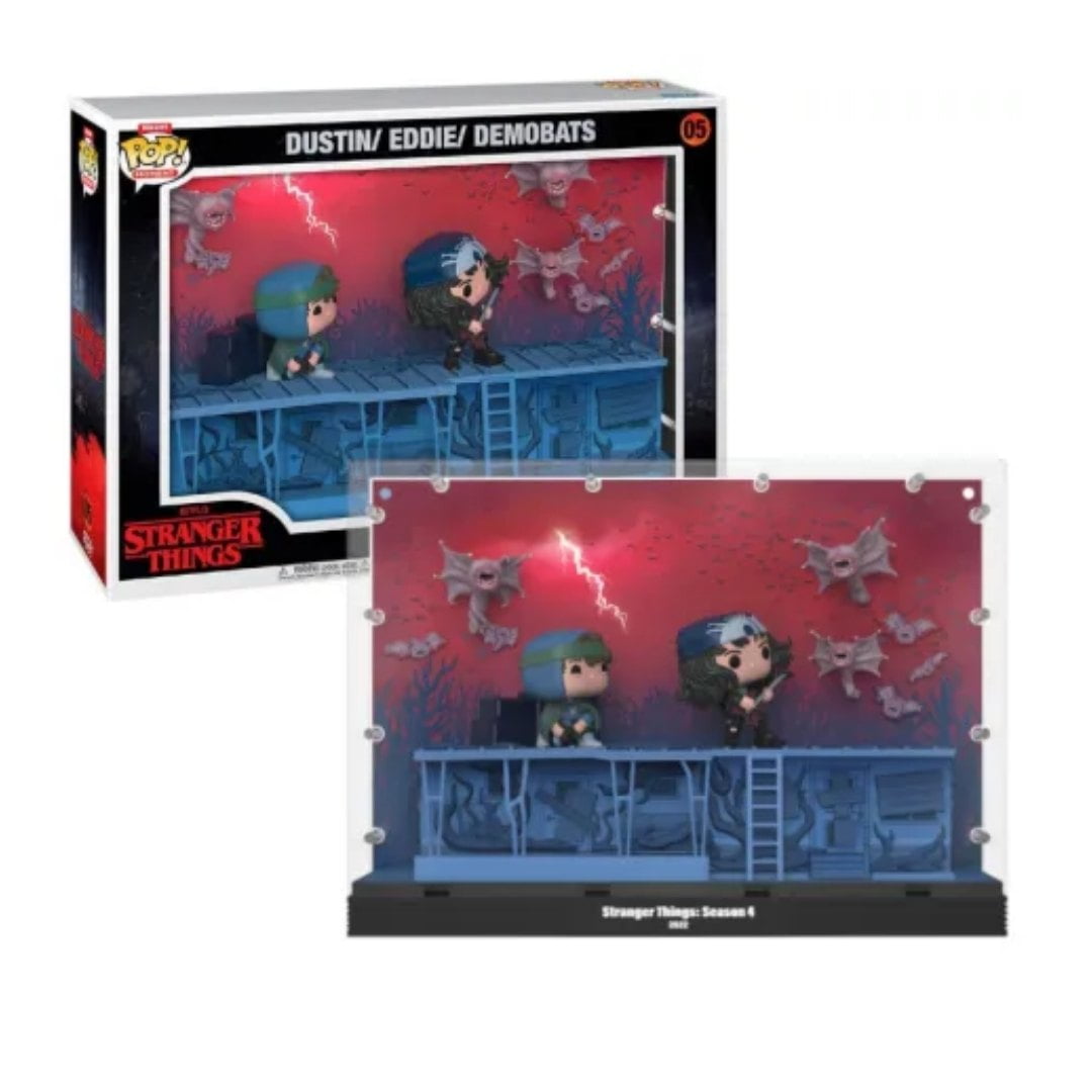 Pop Moment Stranger Things S4 Dustin Eddie Demobats 05 | Lider