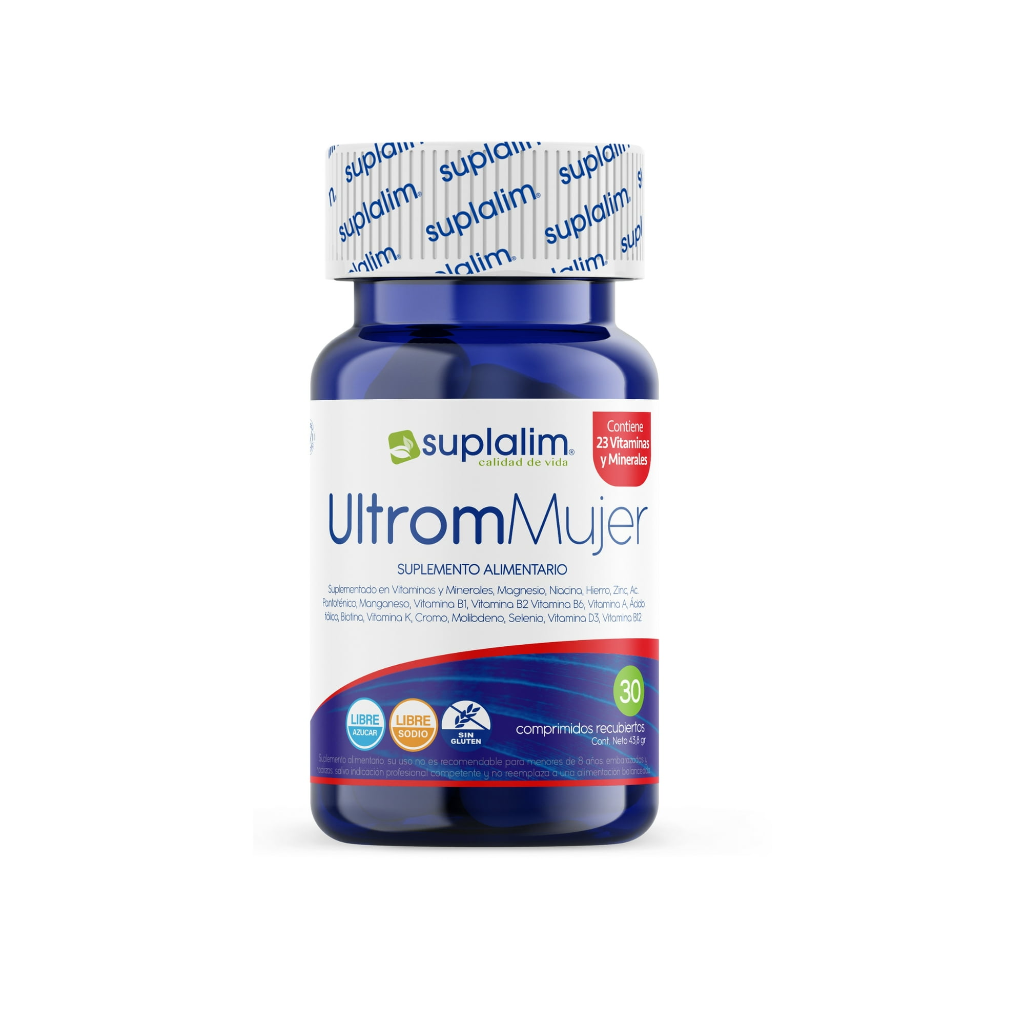 Ultrom Mujer – Multivitamínico para Mujeres con 23 vitaminas y ...