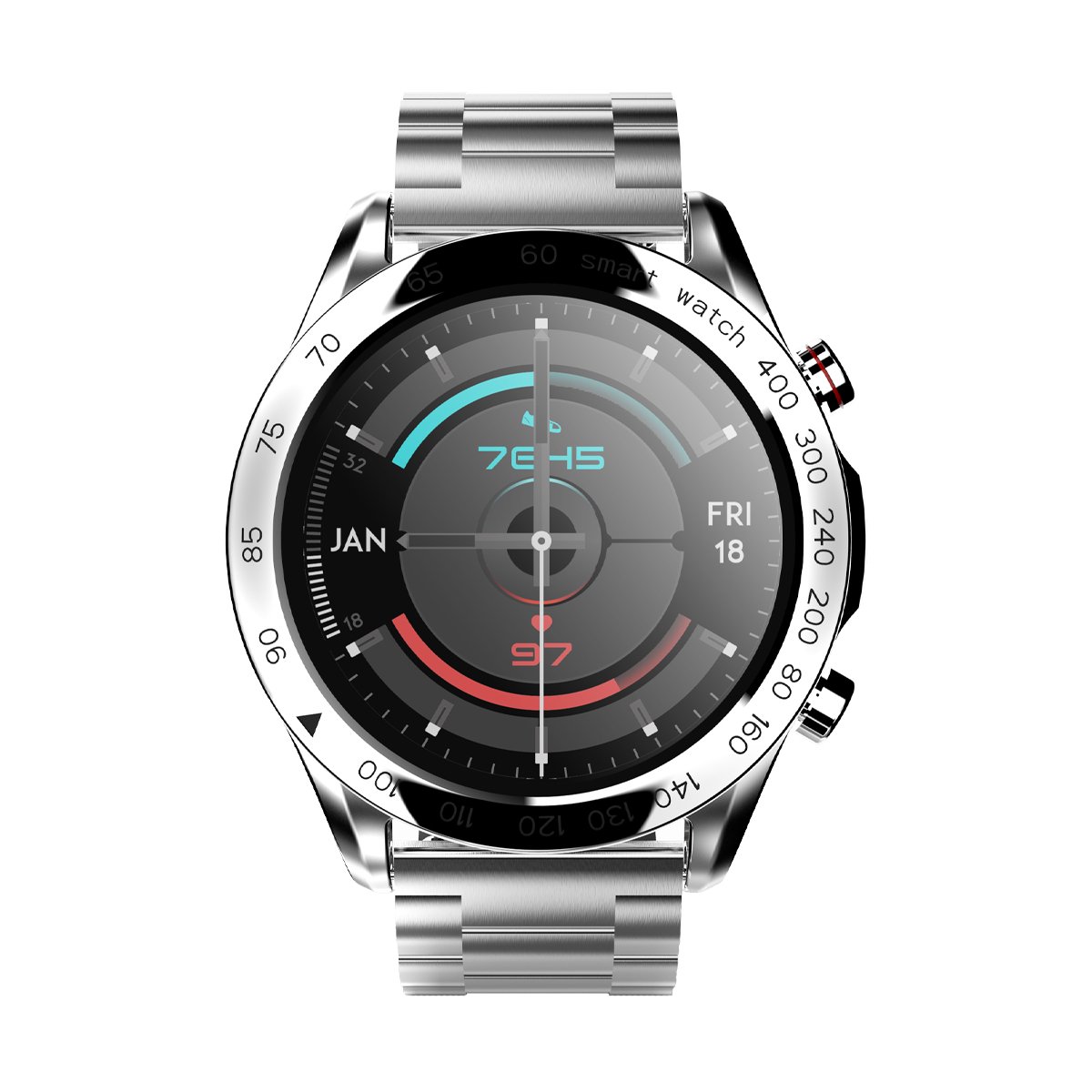 Smartwatch HiFutureGo Pro Silver | Lider