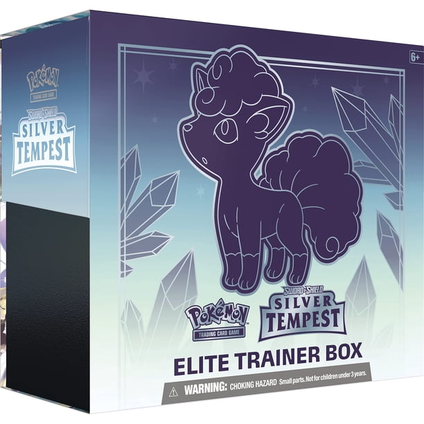 Caja de entrenamiento Pokémon TCG Sword & Shield Silver Tempest Elite ...