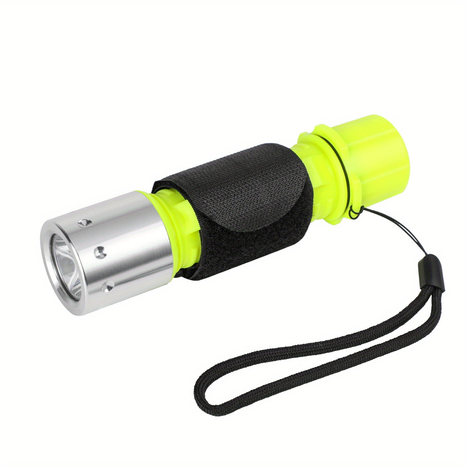 Scuba Diving Flashlight, Super Bright Dive Torch 3 Modes IPX8 ...