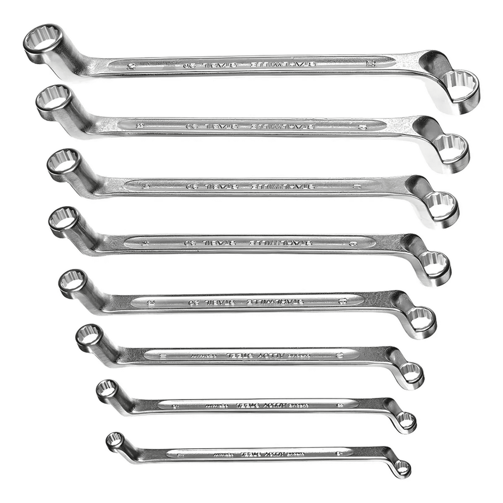 Kit Set Juego Llaves Corona - Corona Curva 8pcs 6-20mm | Lider