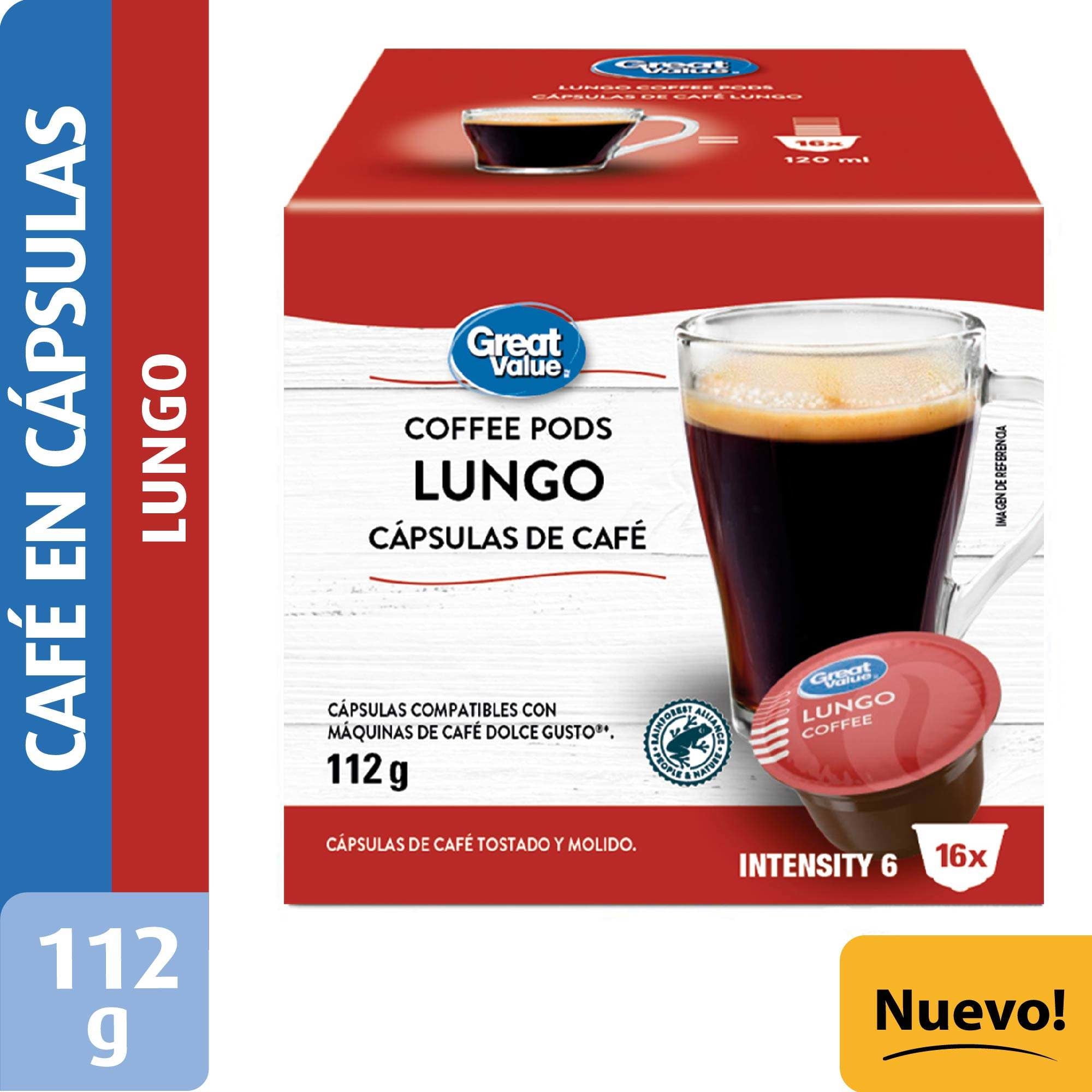 Café En Cápsulas Lungo, 112 g | Lider