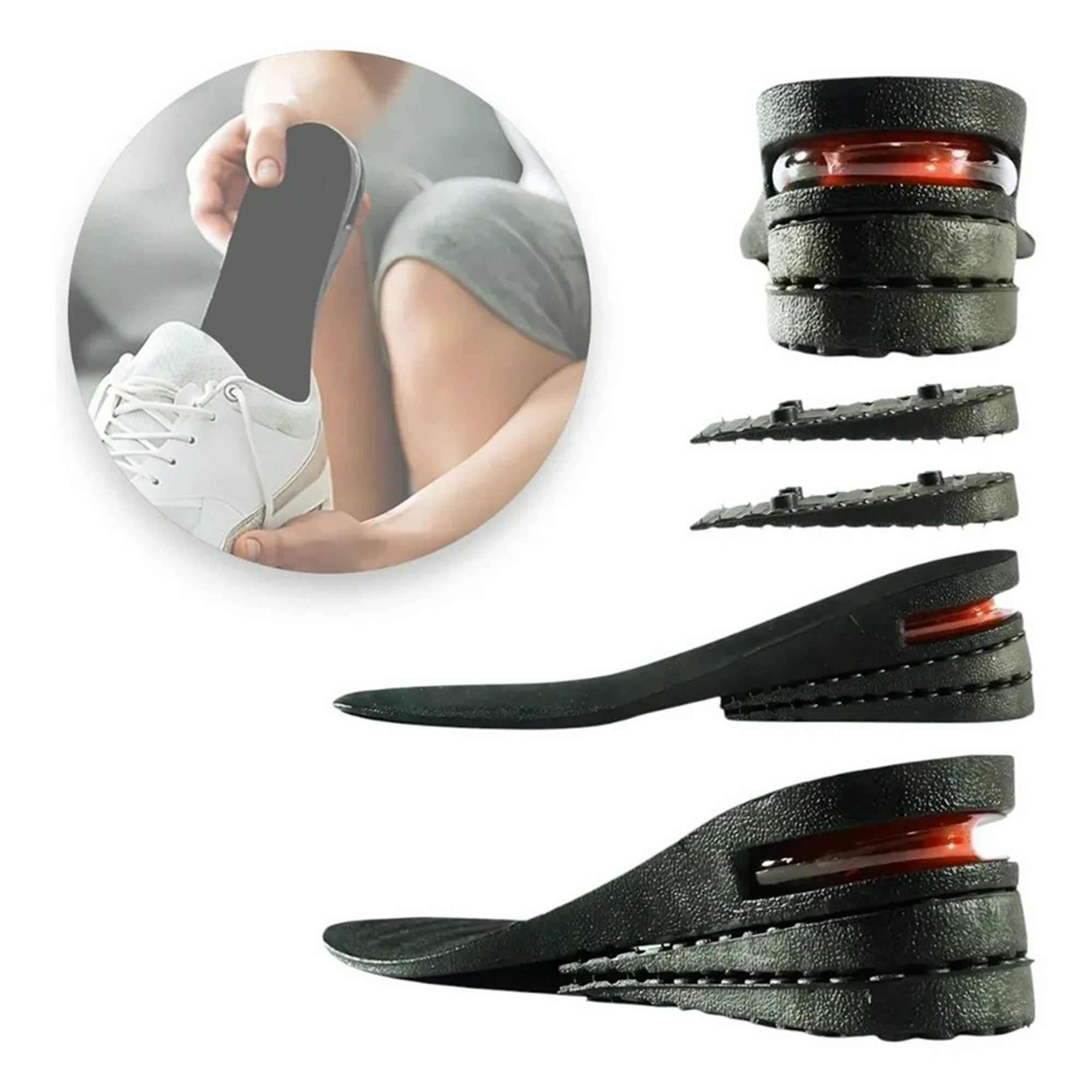 Plantillas Ortopedicas Aumenta Altura Taloneras Estatura | Lider