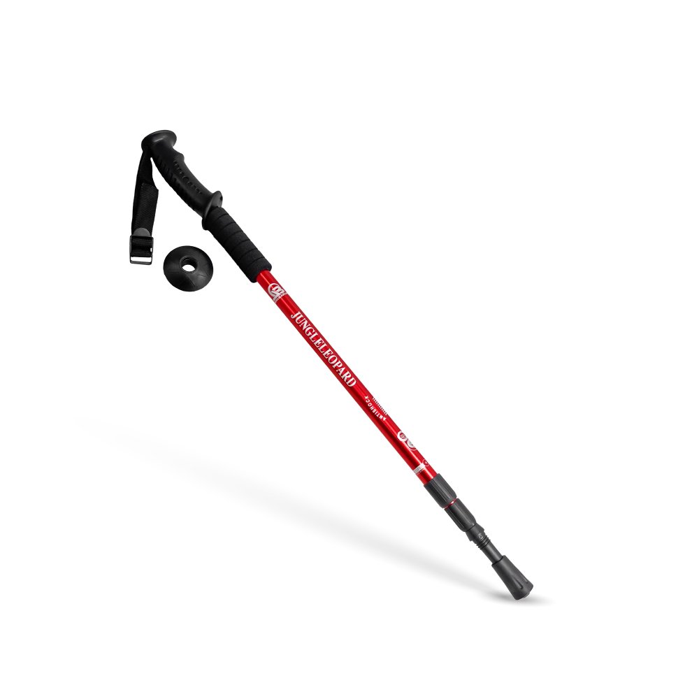 Baston de Trekking Antishock Rojo | Lider