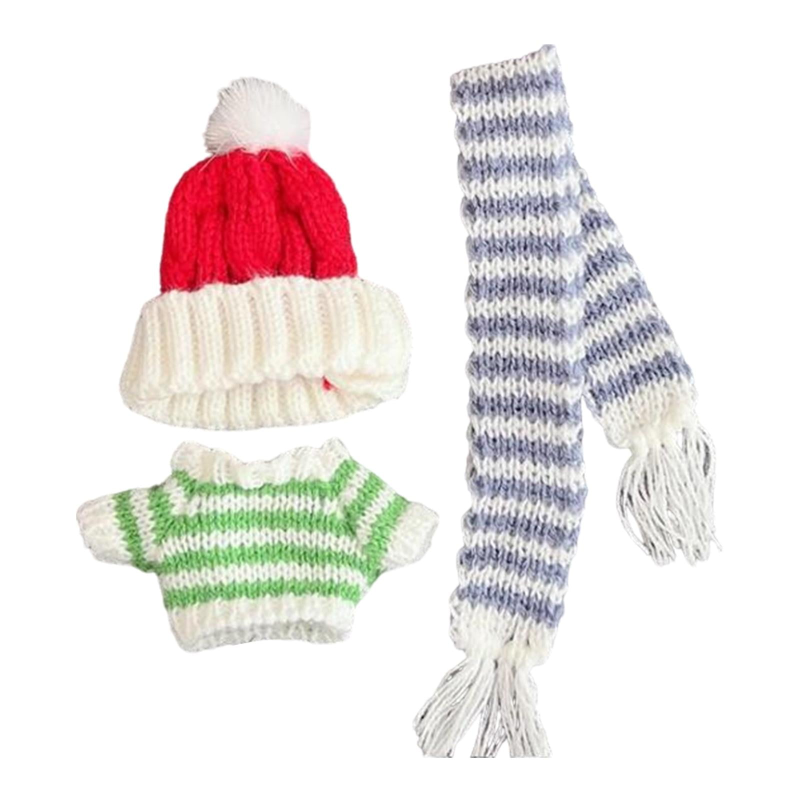 Conjunto De Ropa Y Suéter Para Muñeca, Ropa Para Vestir, Sombrero, Ropa ...