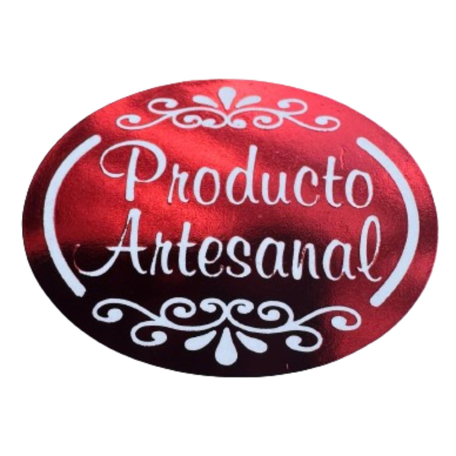 Sticker Producto Artesanal Rojo 100un rojo | Lider