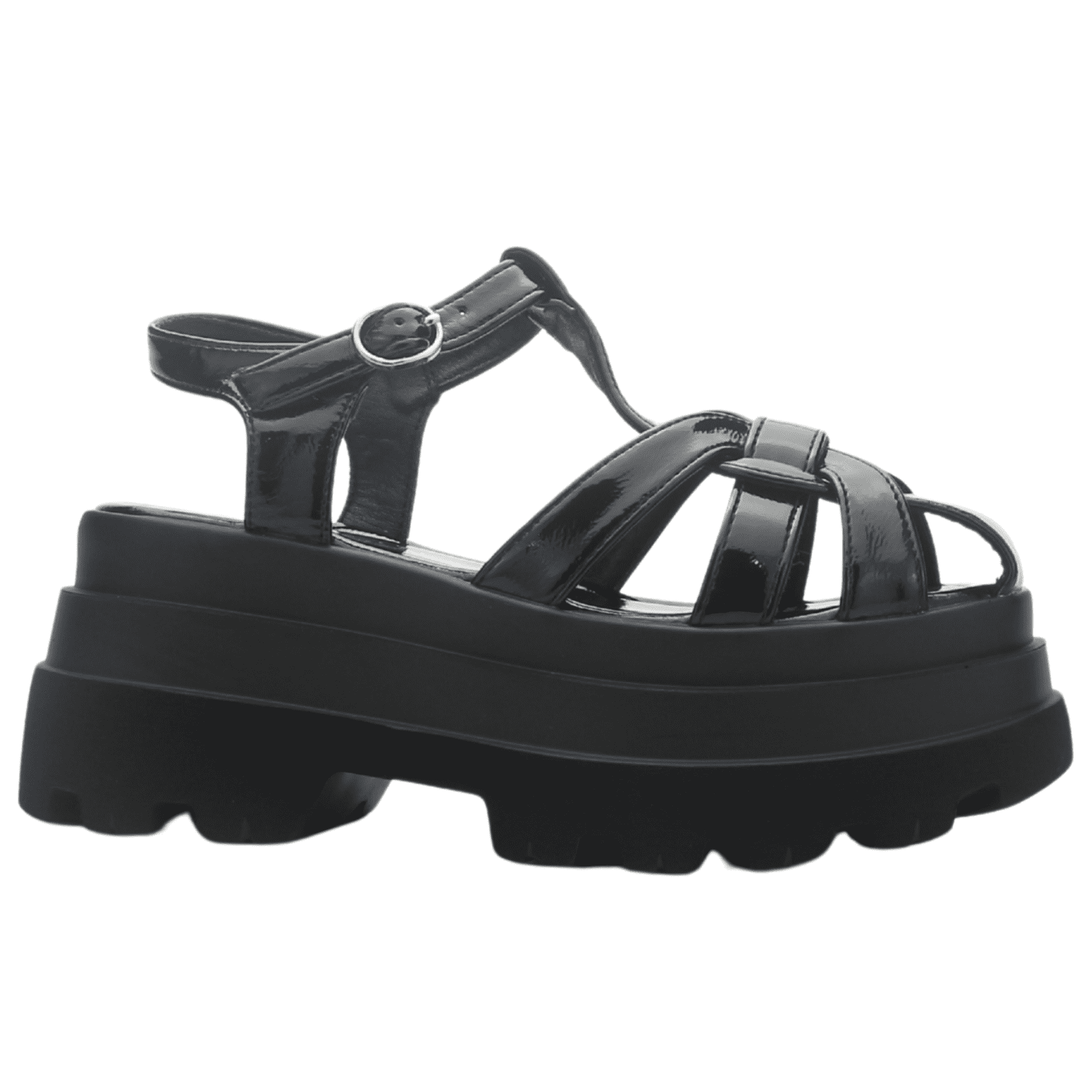Sandalia de mujer Negro Casual Chalada Villa-13 | Lider
