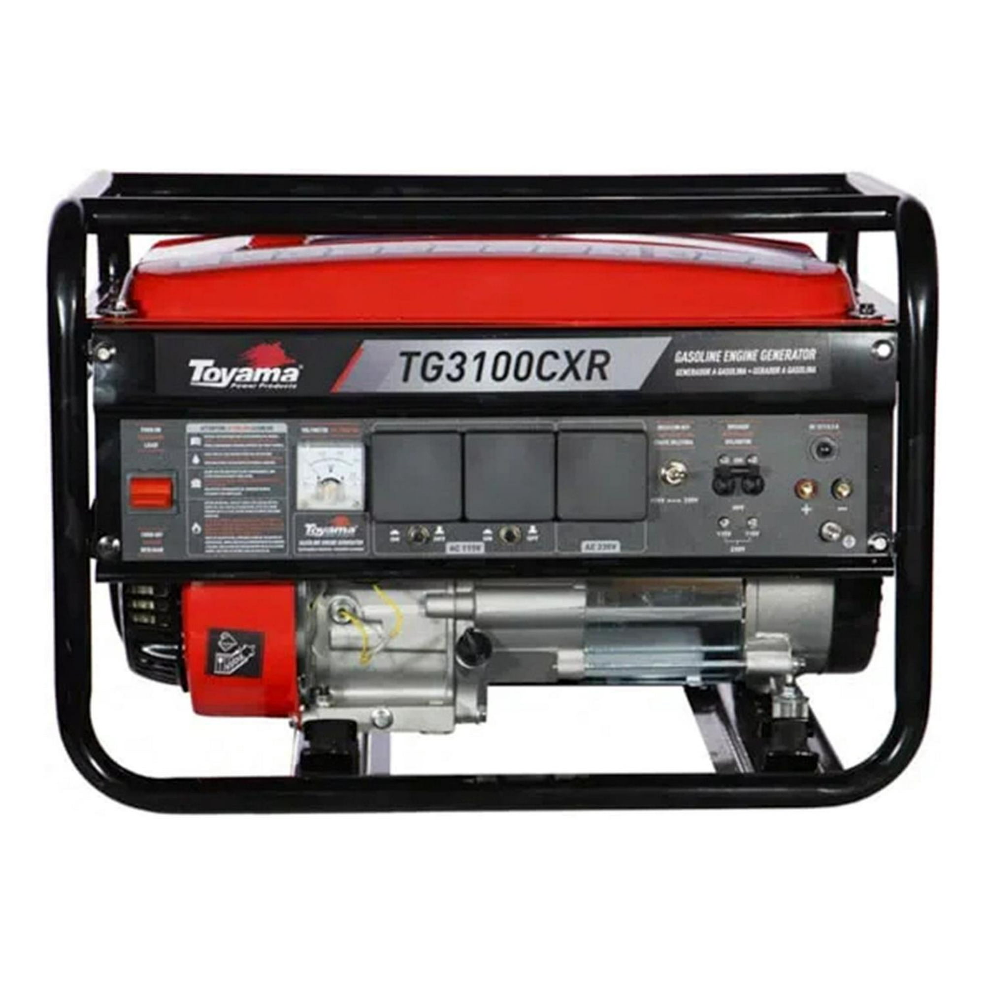 Generador Bencinero Toyama Tg3100cxr - 2,8 Kva Max negro | Lider