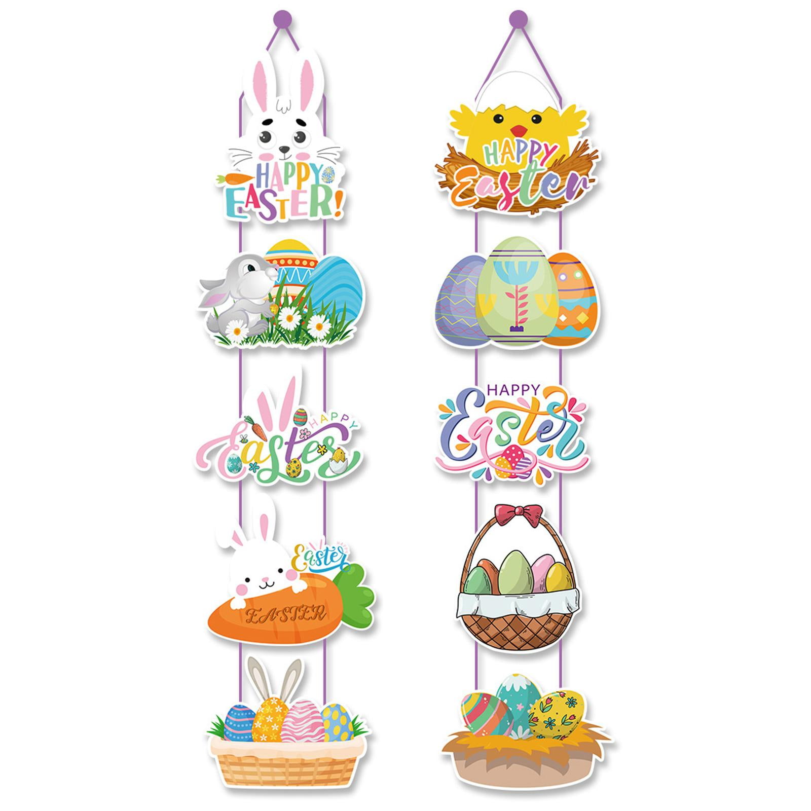 Letrero De Conejo De Pascua, Decoración De Pascua, Letrero De Puerta ...