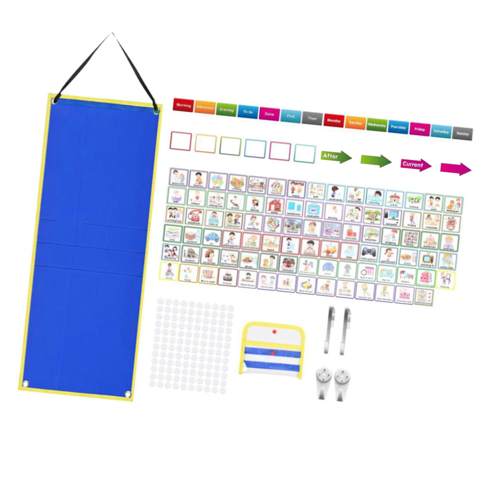 Calendario Visual Para Niños, Tabla De Rutina De Comportamiento Para El ...