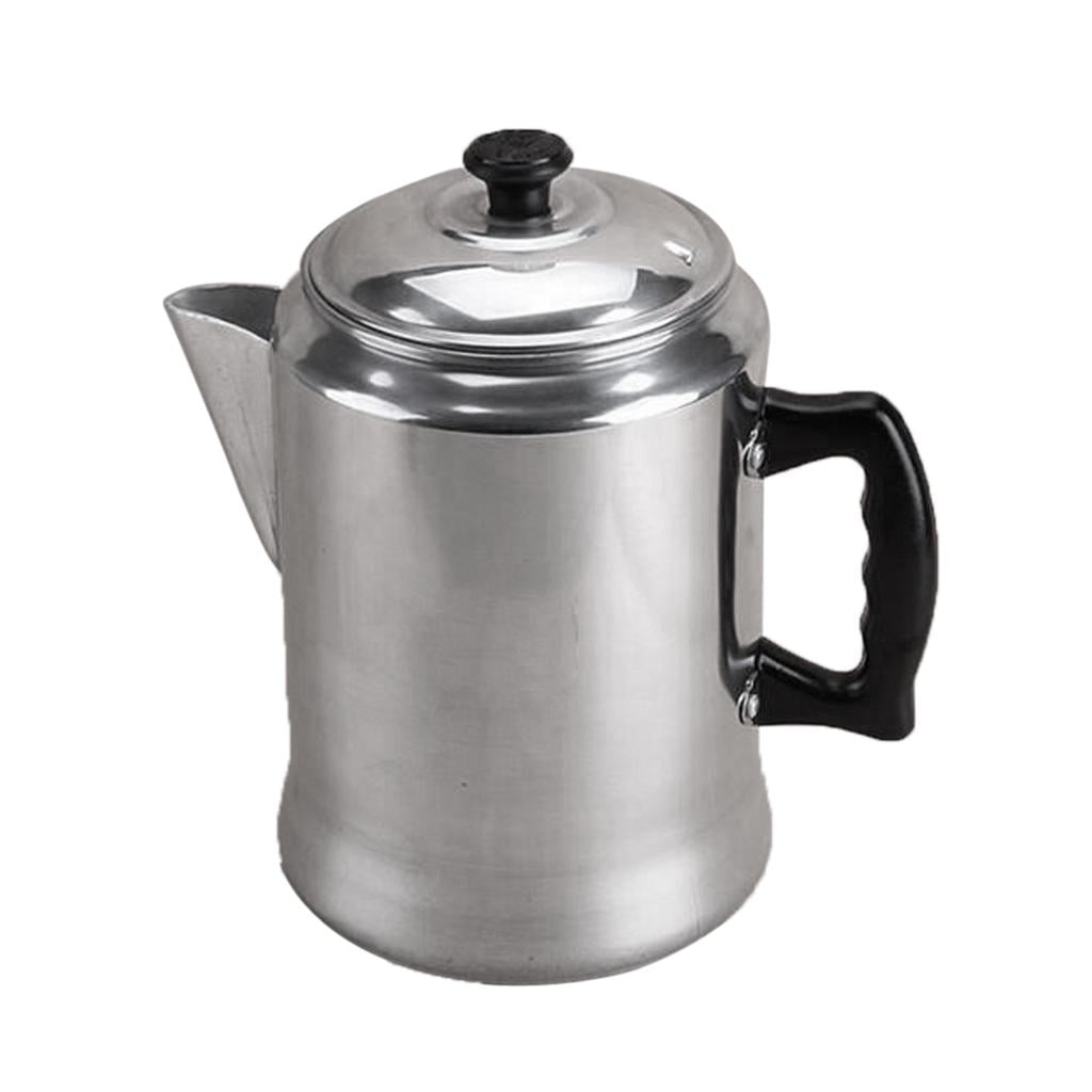 Cafetera De Aluminio Con Leche, Tetera Casera De Agua Y Té, Cafetera De ...
