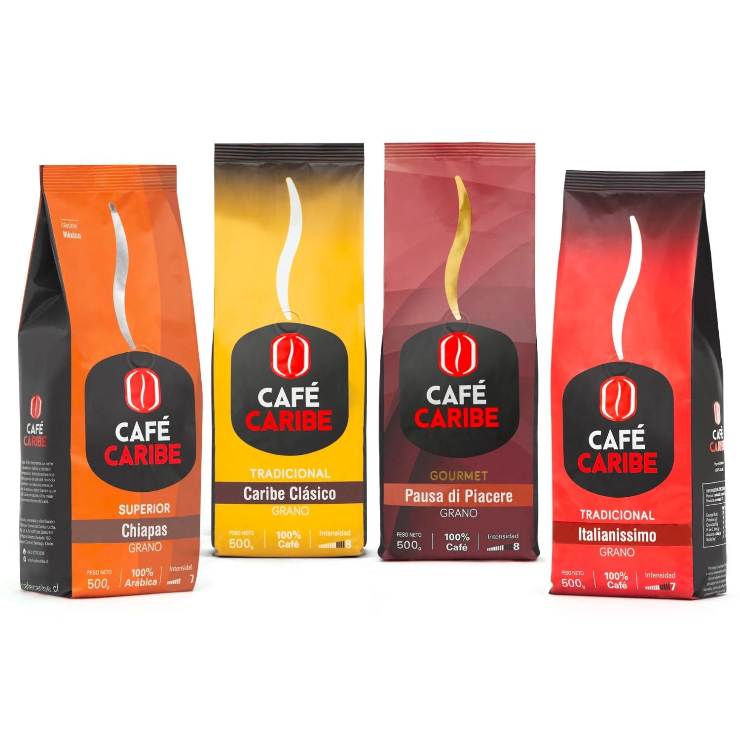 Mix Completo - Pack 4 café en grano 2000g | Lider