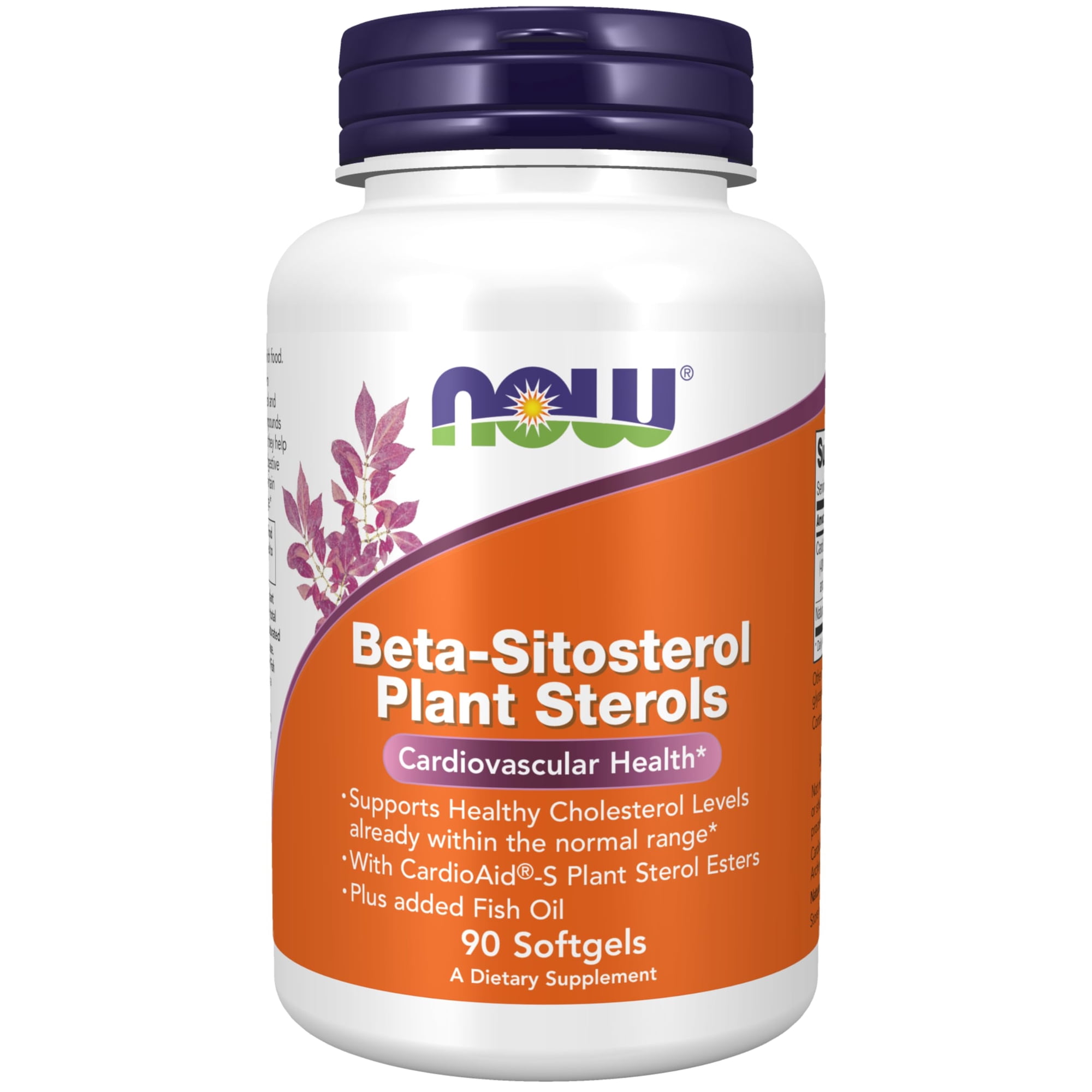 Suplementos NOW Foods con beta-sitosterol y esteroles vegetales, 90 ...