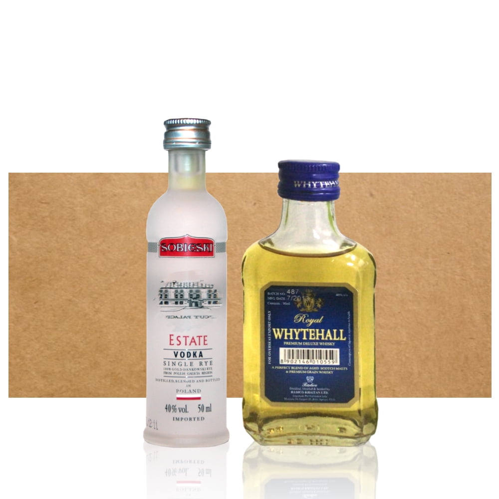 Mix Miniatura Sobieski & Whytehall, 50 ml | Lider