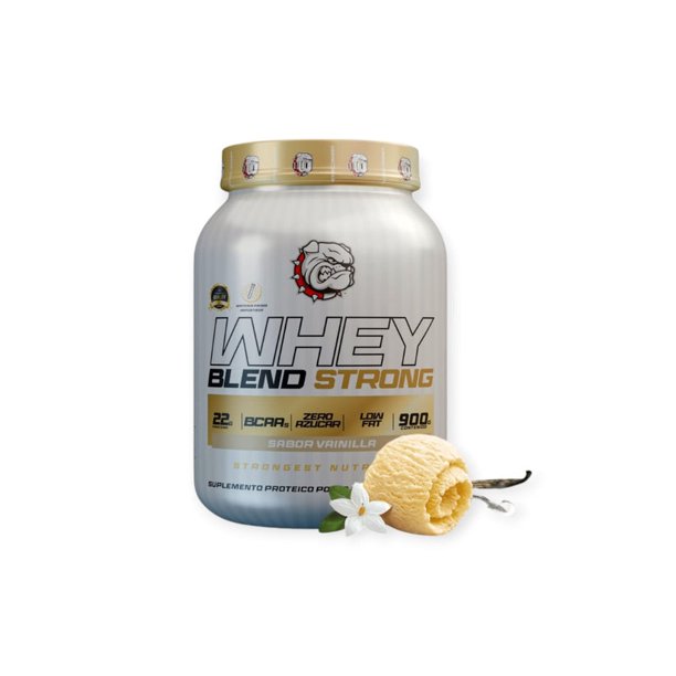 PROTEINA WHEY BLEND 900G VAINILLA - STRONGEST | Lider