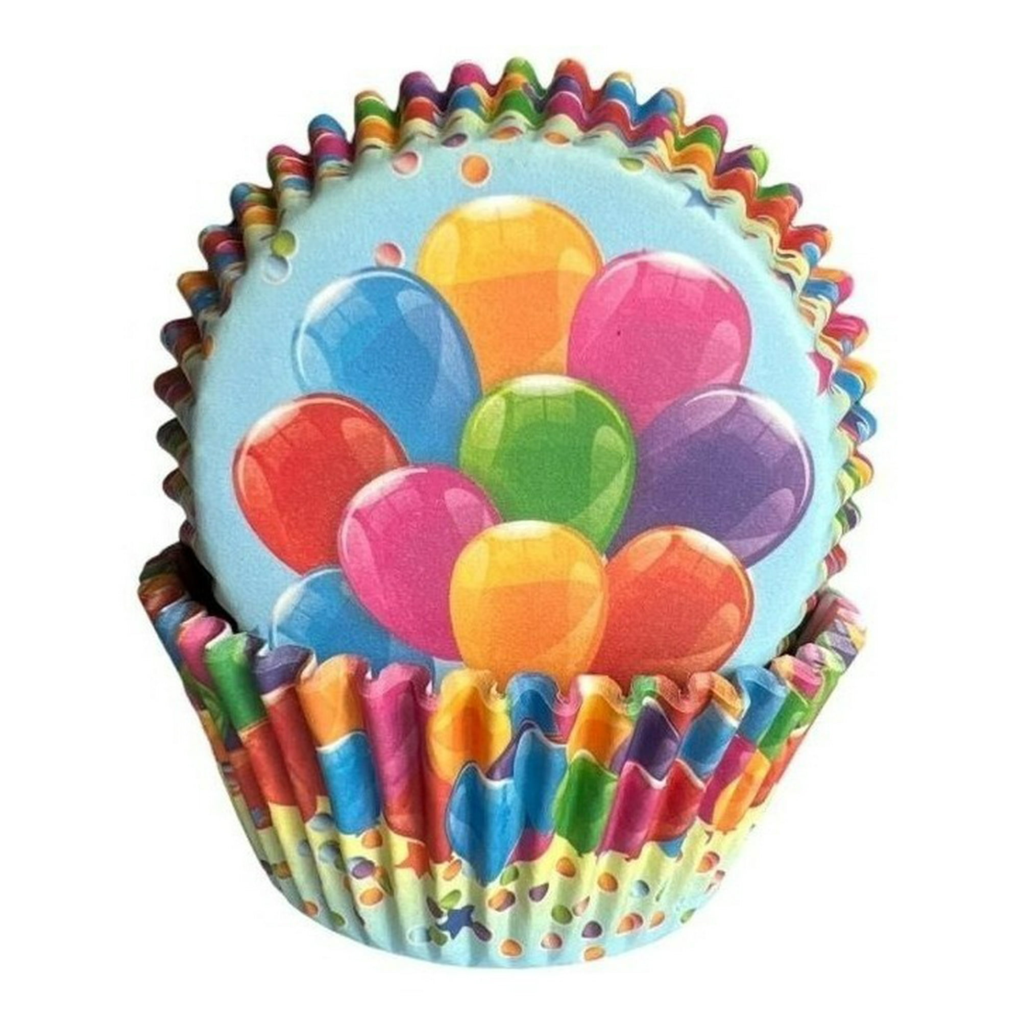 Pack 100 Capsulas Para Hornear Capsula Cupcake Globos 3d | Lider