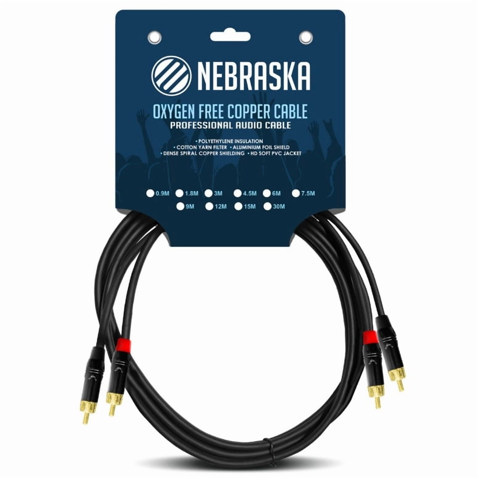 Cable De Audio 2 Rca A 2 Rca Nebraska DDR-6 | Lider