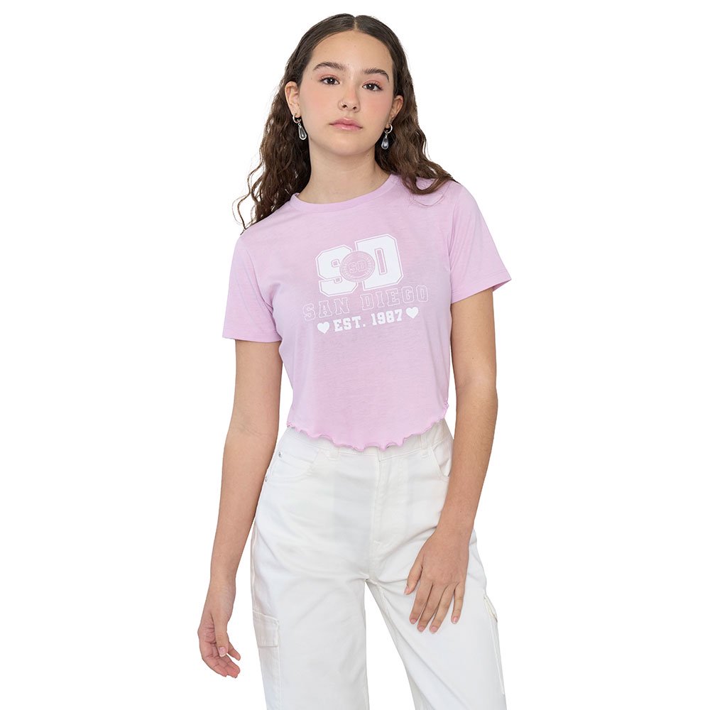 Polera Niña Teen MC Fun Roulette Lila Corona | Lider