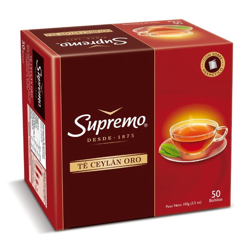 Té Ceylan Caja, 50Un | Lider