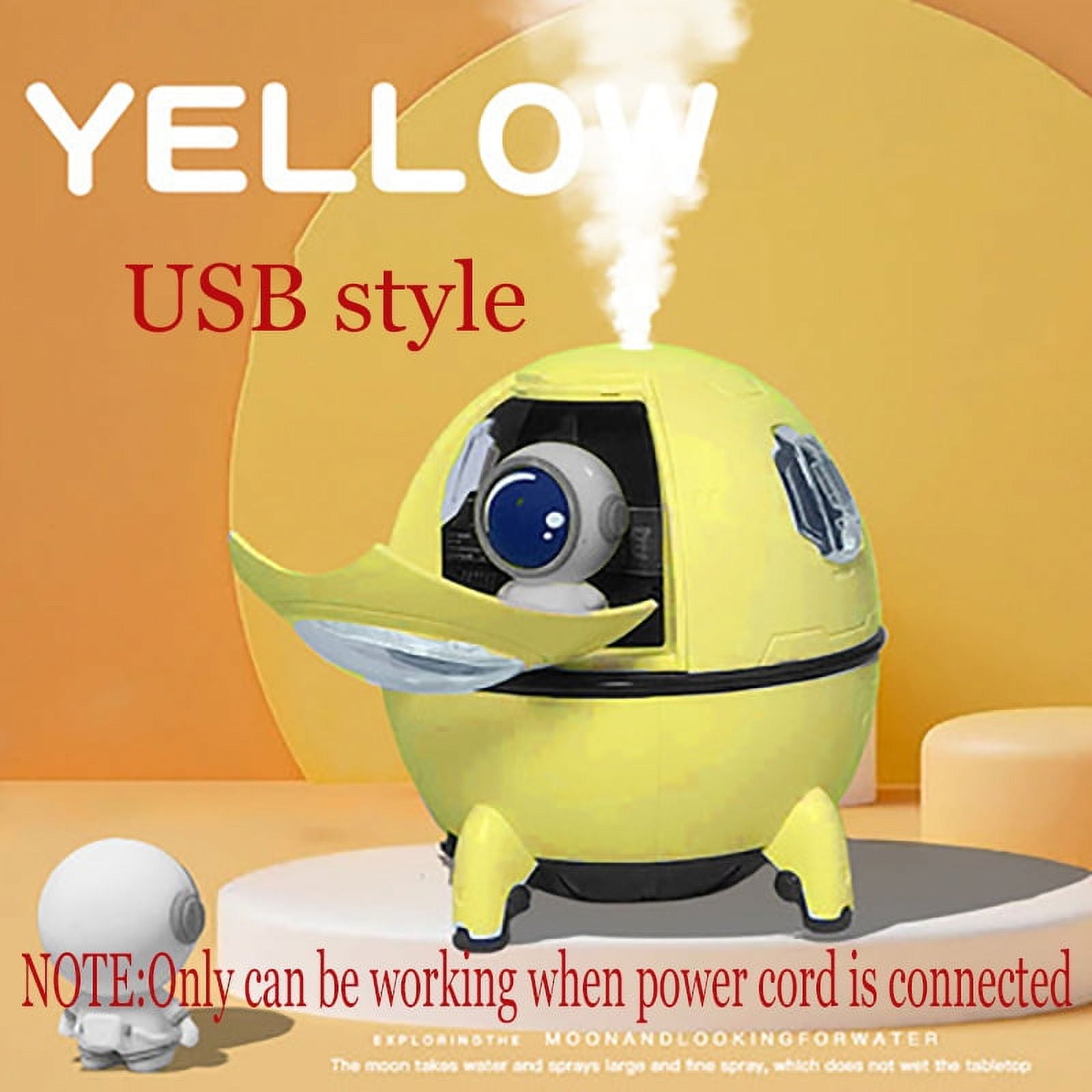 1pc 220ML Rechargeable Space Capsule Air Humidifier, USB Ultrasonic ...