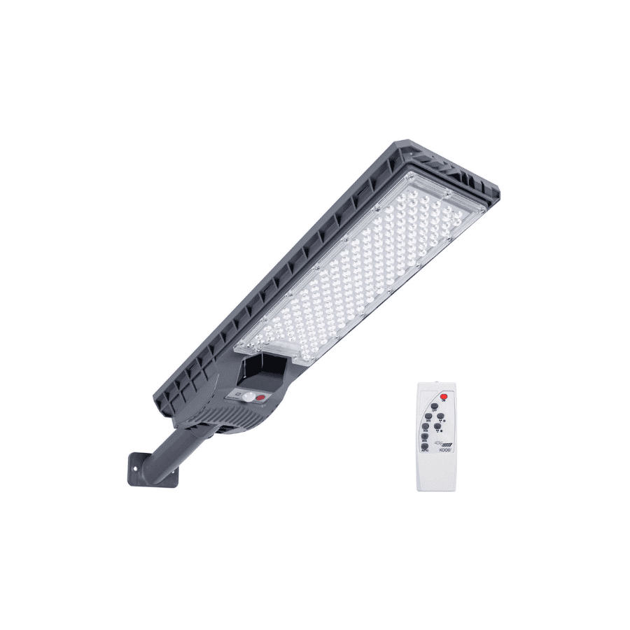 Lampara Solar 500w Led Completa Con Brazo Y Control LH-830 | Lider