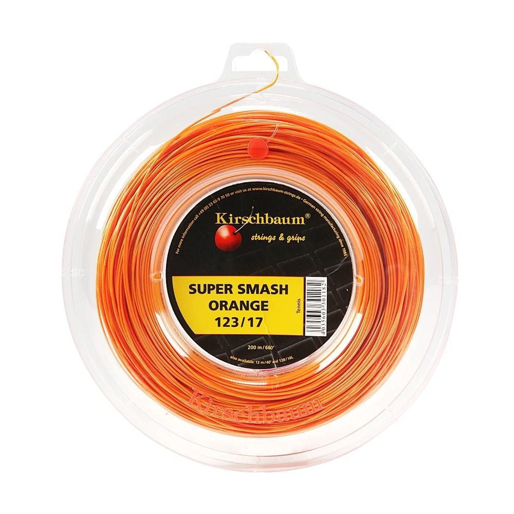 Rollo De Cuerda Kirschbaum Super Smash Orange 1.23 - 200m | Lider