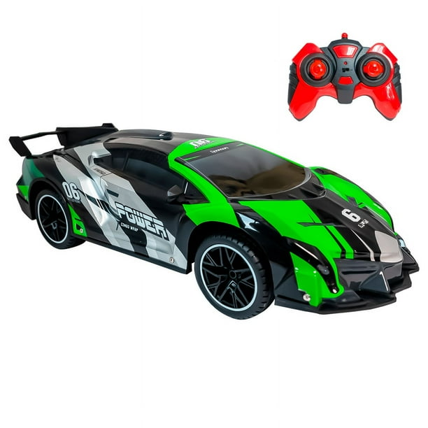 Auto A Control Remoto Tipo Lamborghini Deportivo Verde | Lider