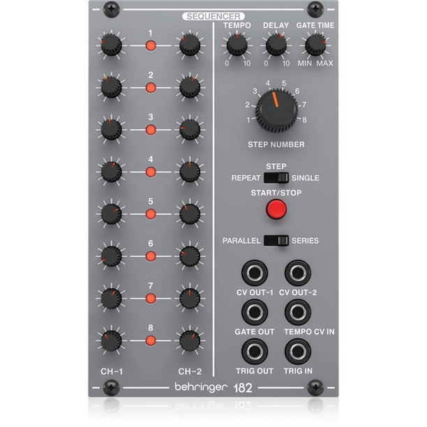 Módulo secuenciador analógico Behringer 182 SEQUENCER para Eurorack | Lider