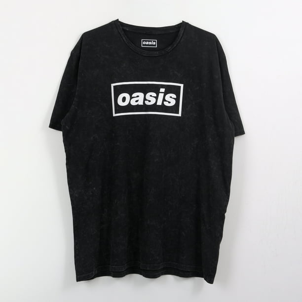 Polera Manga Corta Hombre Gris Logo Oasis | Lider