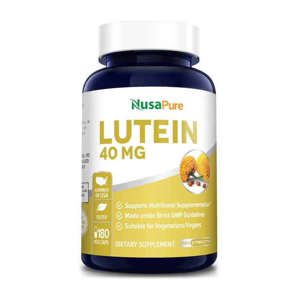 Suplemento Lutein 40 Mg 180 Cápsulas Vegetarianas | Lider