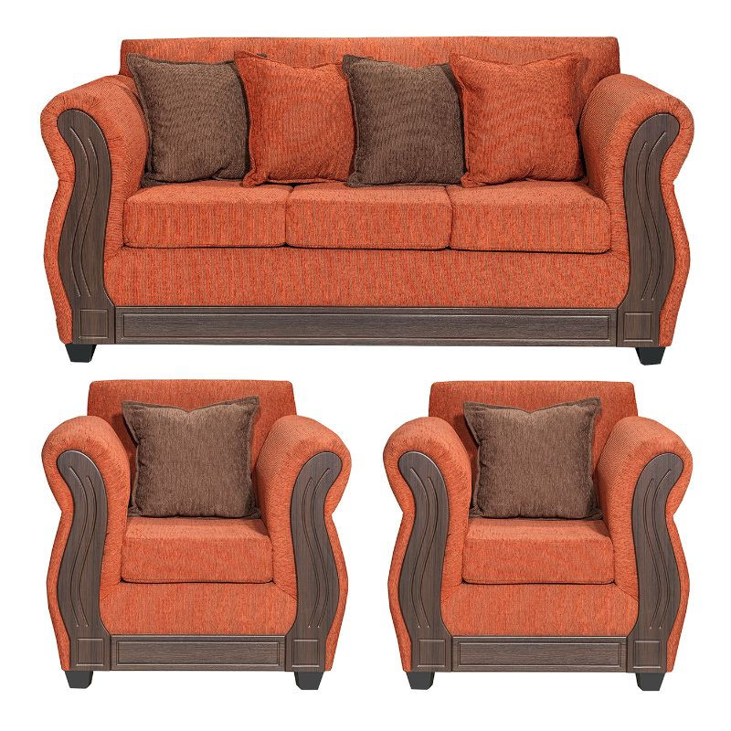 Juego De Living David Tela Terracota | Lider