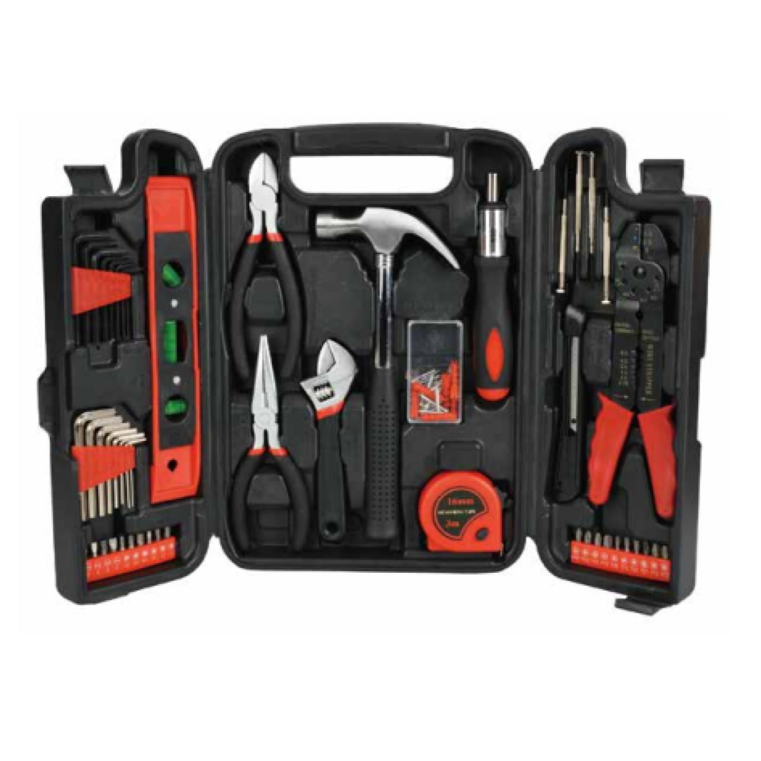 Kit De Herramientas 129 Piezas Manuales Maletín Negro | Lider