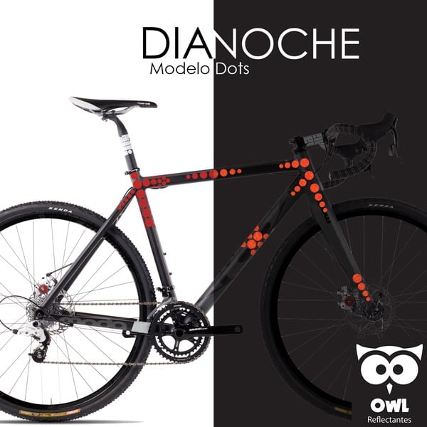 Reflectante Autoadhesivo DIY Dot Rojo | Lider