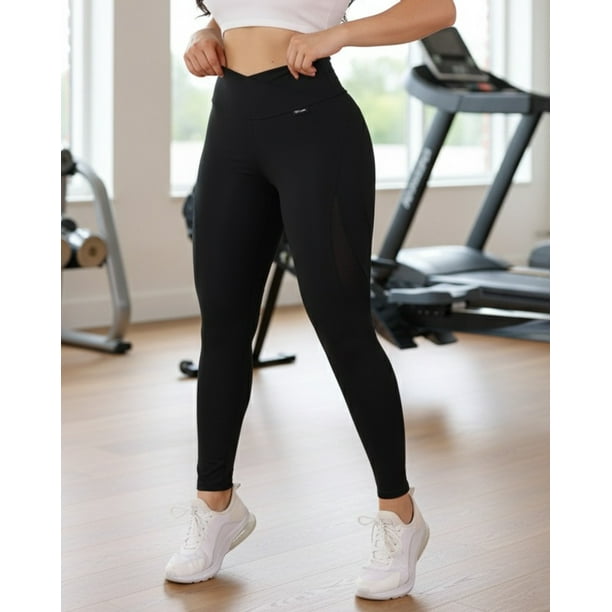 Calza Deportiva Gym Flix Moldeadora Push Up Tiro Alto | Lider