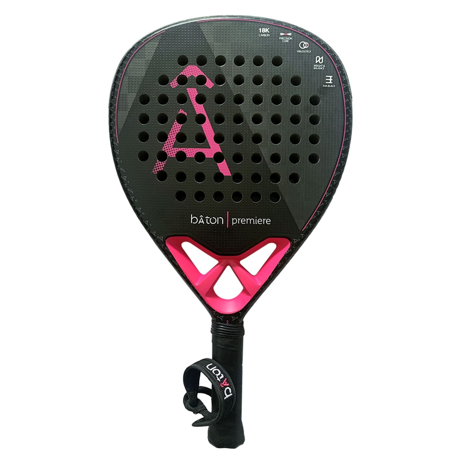 Pala Padel Premiere Rosee 2023 + Protector y Bolso | Lider
