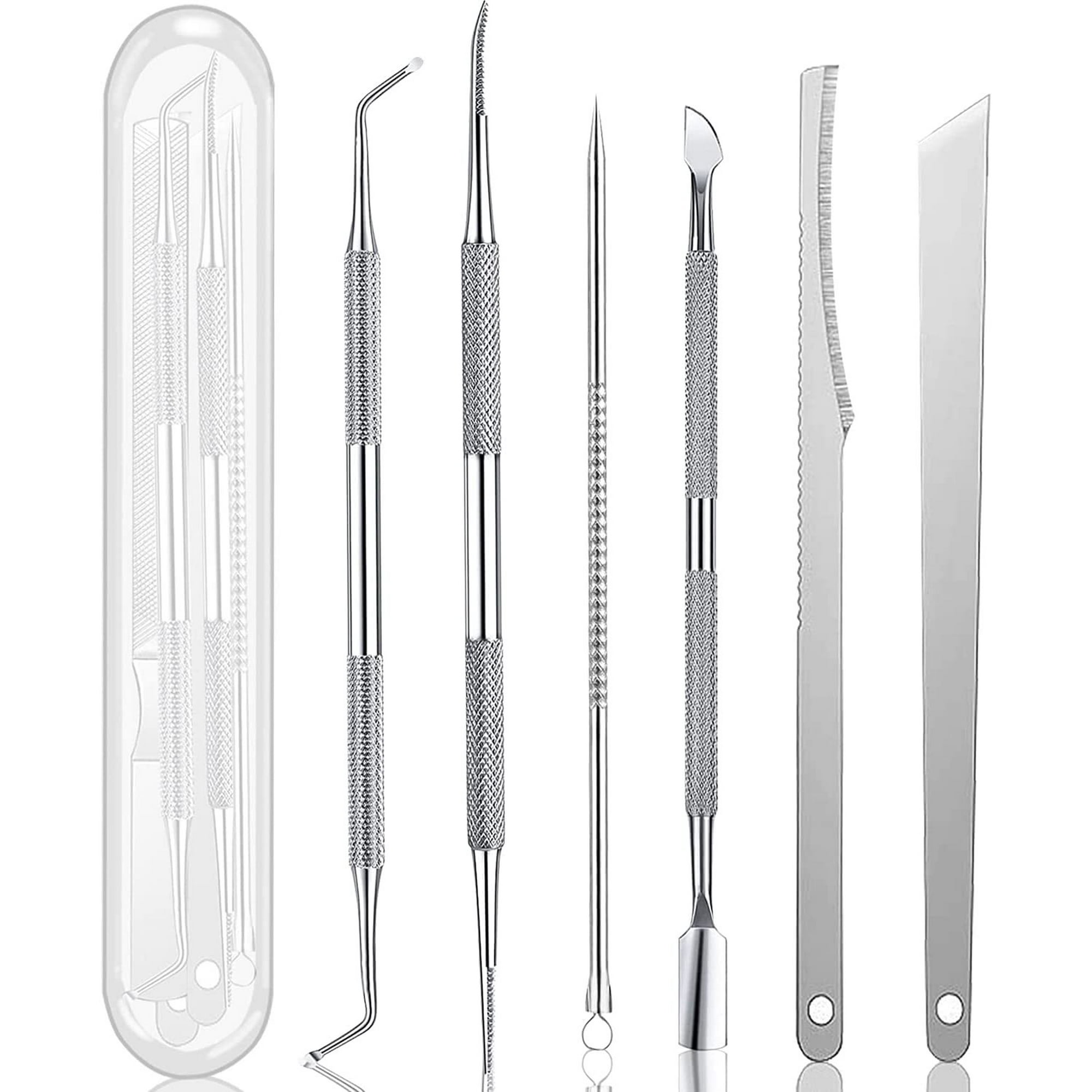 6Pcs Cuticle Pushers Callus Rasp File Shaver Foot Hard Tough Skin Corn ...