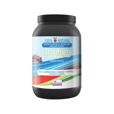 AMINAS CHOCOLATE-FORMULA ALIMENTICIA COMPLETA, BALANCEADA 500gr | Lider