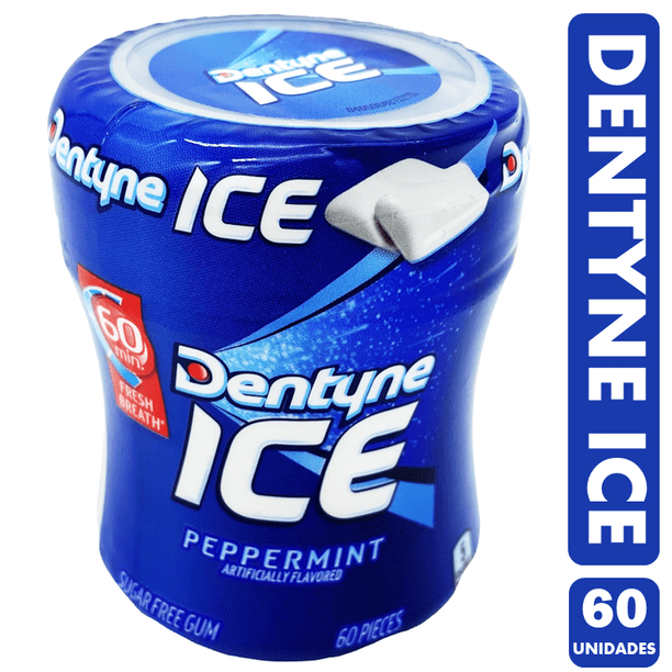 Deyne Ice Peppermint - Chicle Frasco Azul (Frasco Con 60 Un) | Lider