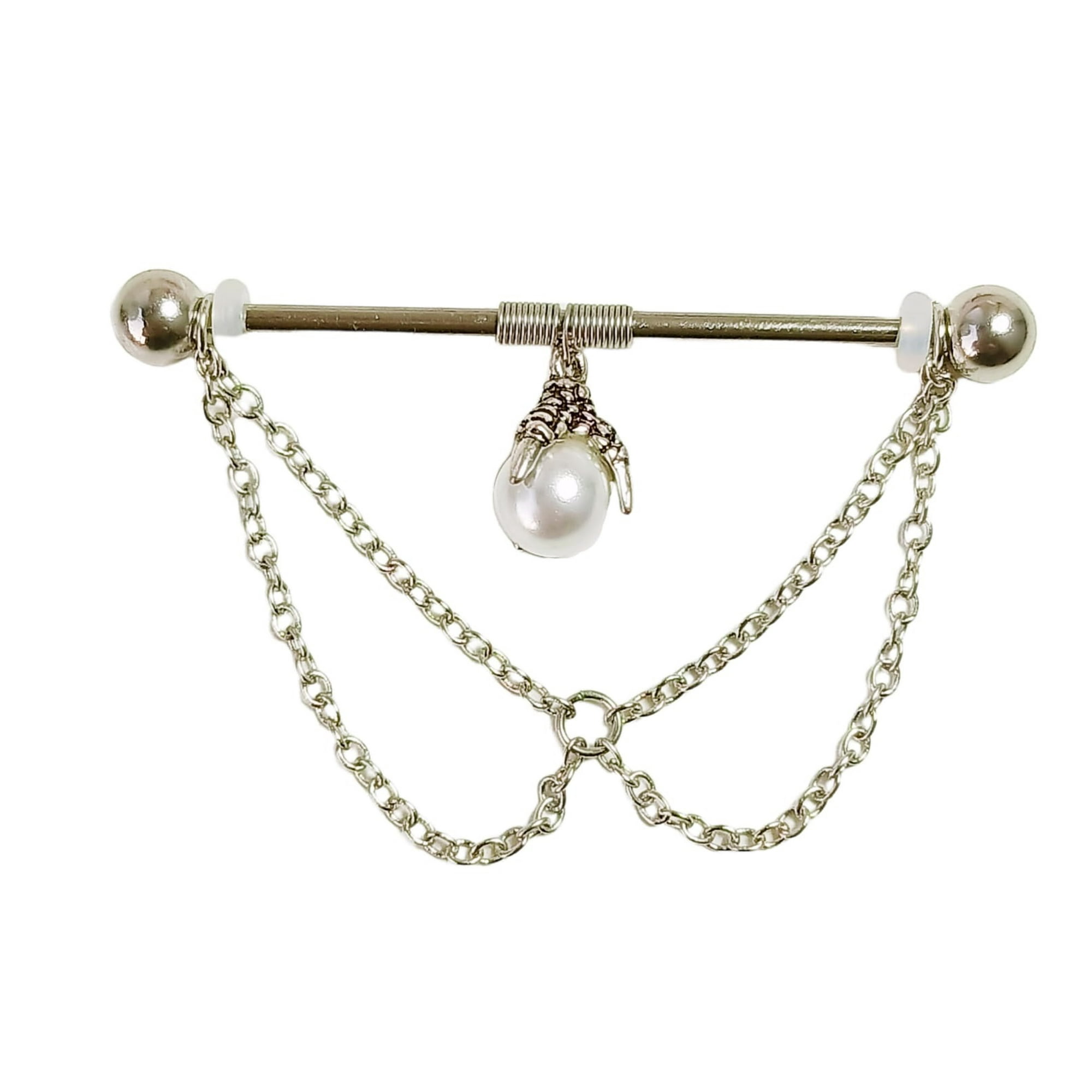 Piercing Industrial Perla Helix Oreja Cosplay Hipoalergenico | Lider