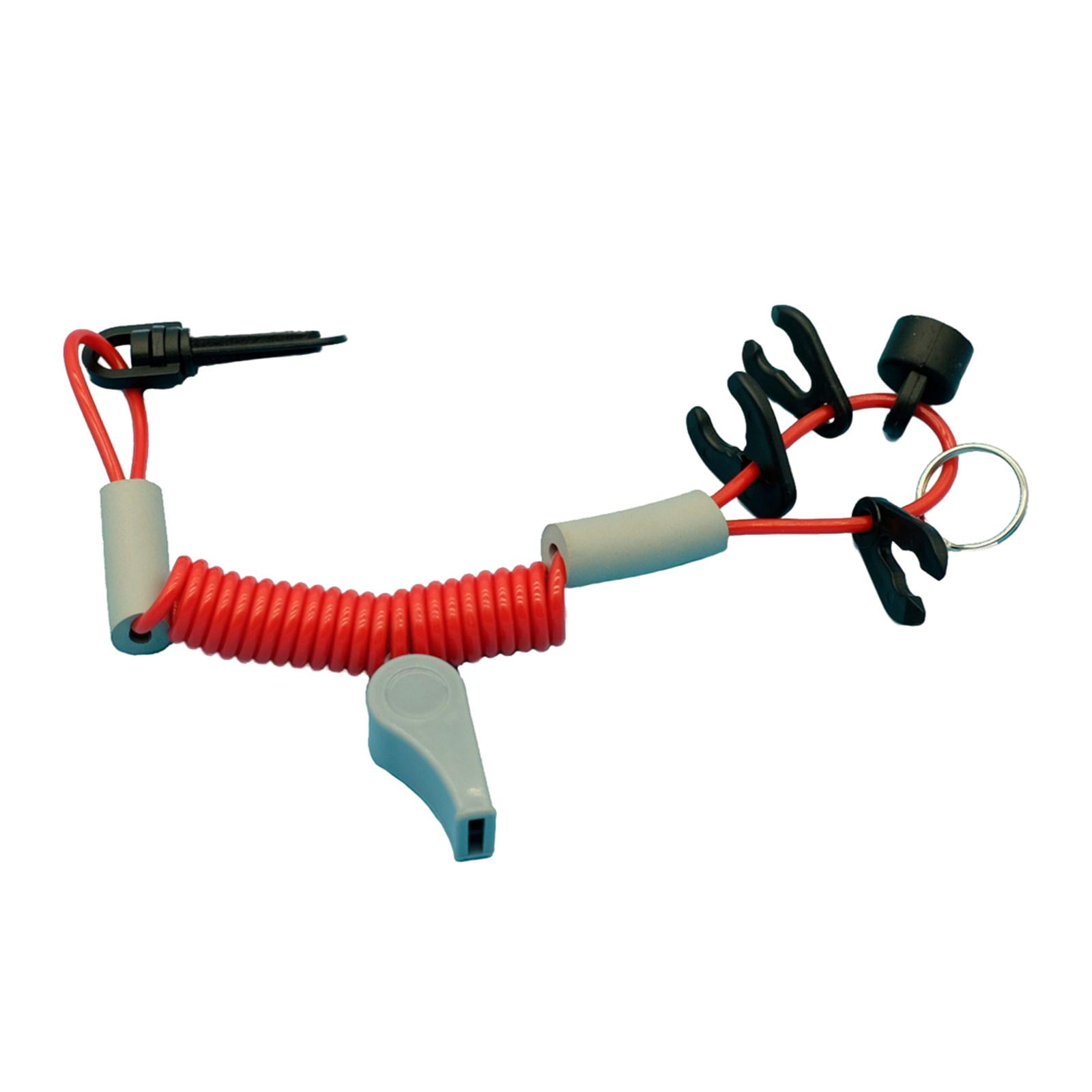 Barco Motor Start Stop Kill Safety Lanyard Universal Con 4 Llaves ...