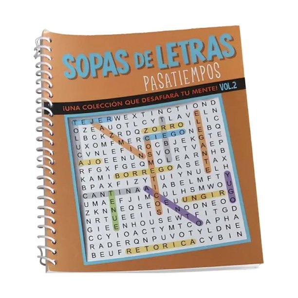 LIBRO SOPAS DE LETRAS VOL 2 - MOISÉS SALAMA | Lider