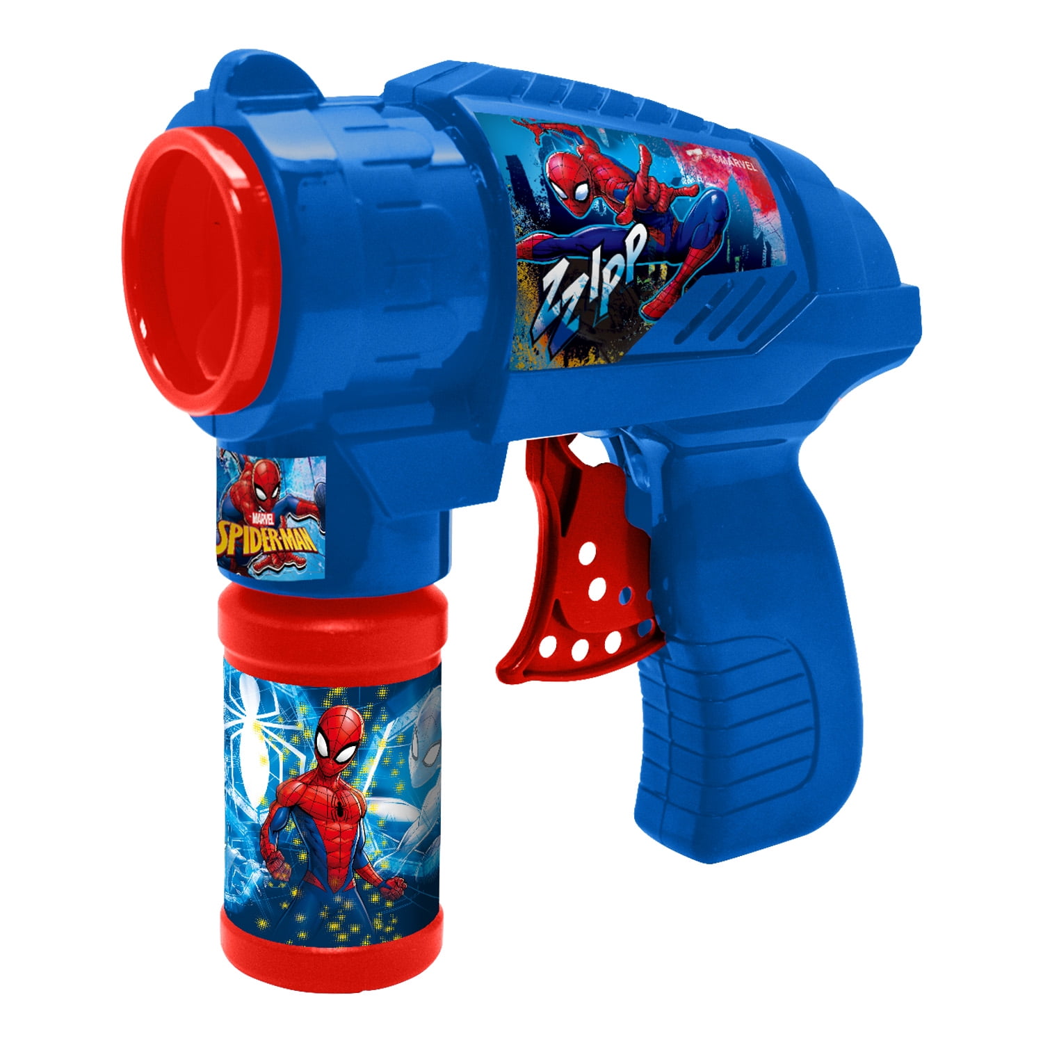 Pistola Lanza Burbujas Spiderman Marvel | Lider