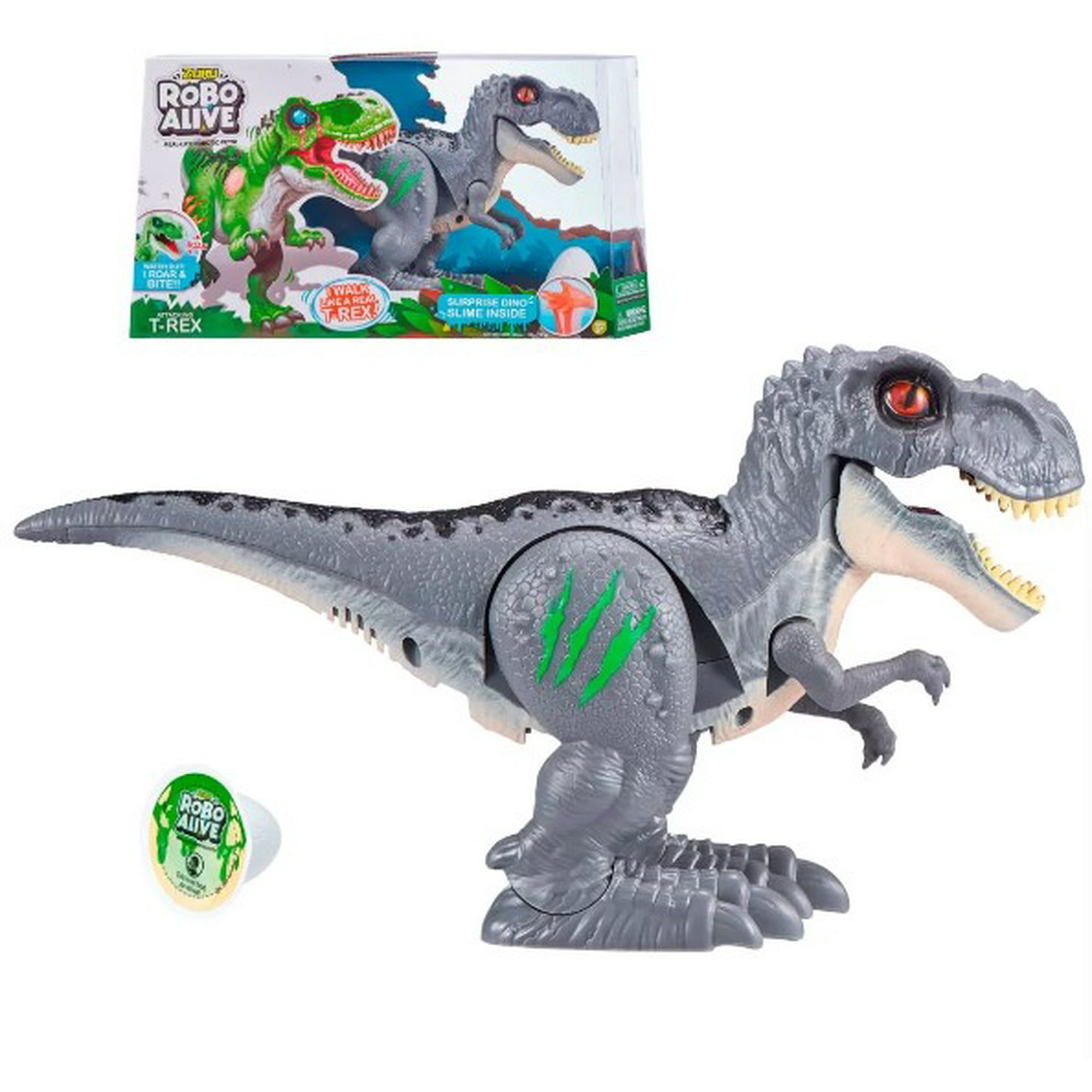Zuru Dinosaurio T-Rex Camina Gris Slime Surprise | Lider