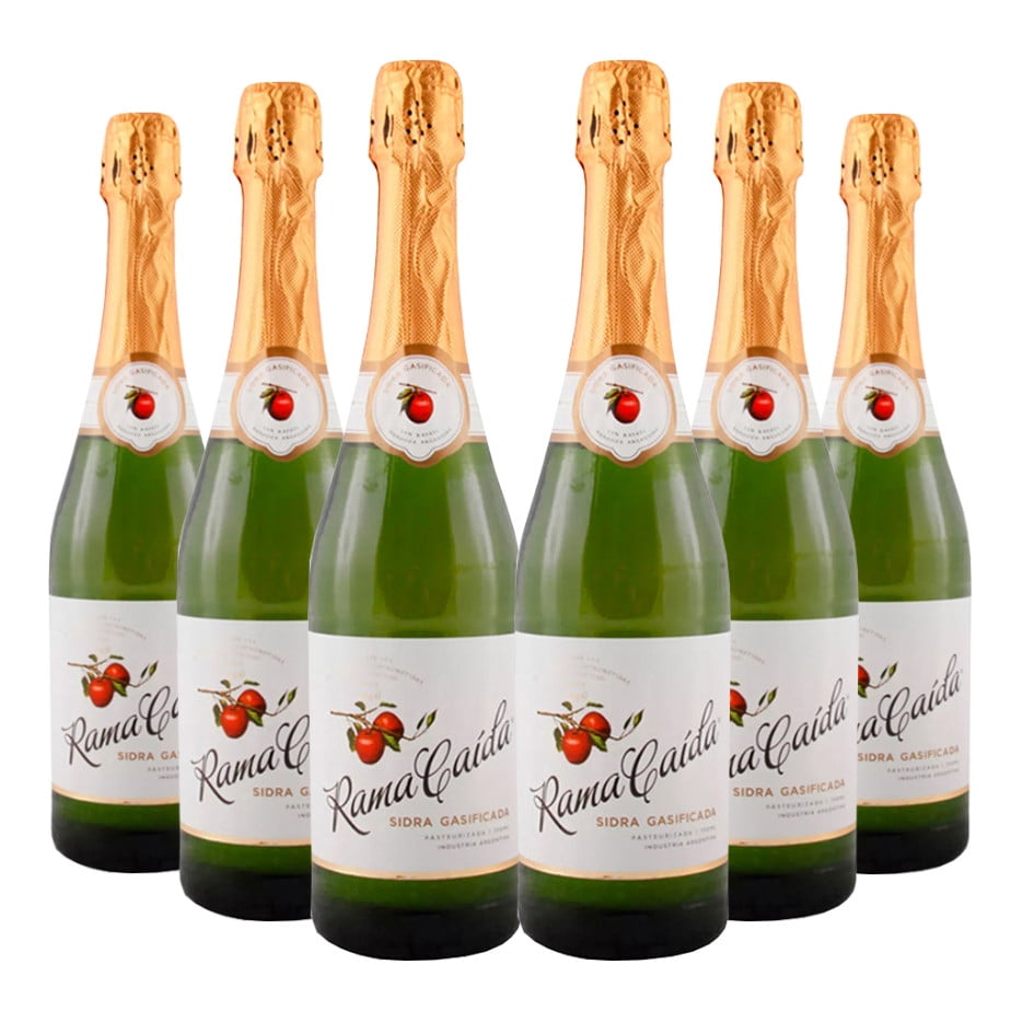 6 Sidra Rama Caída, 750 Ml, 4% | Lider