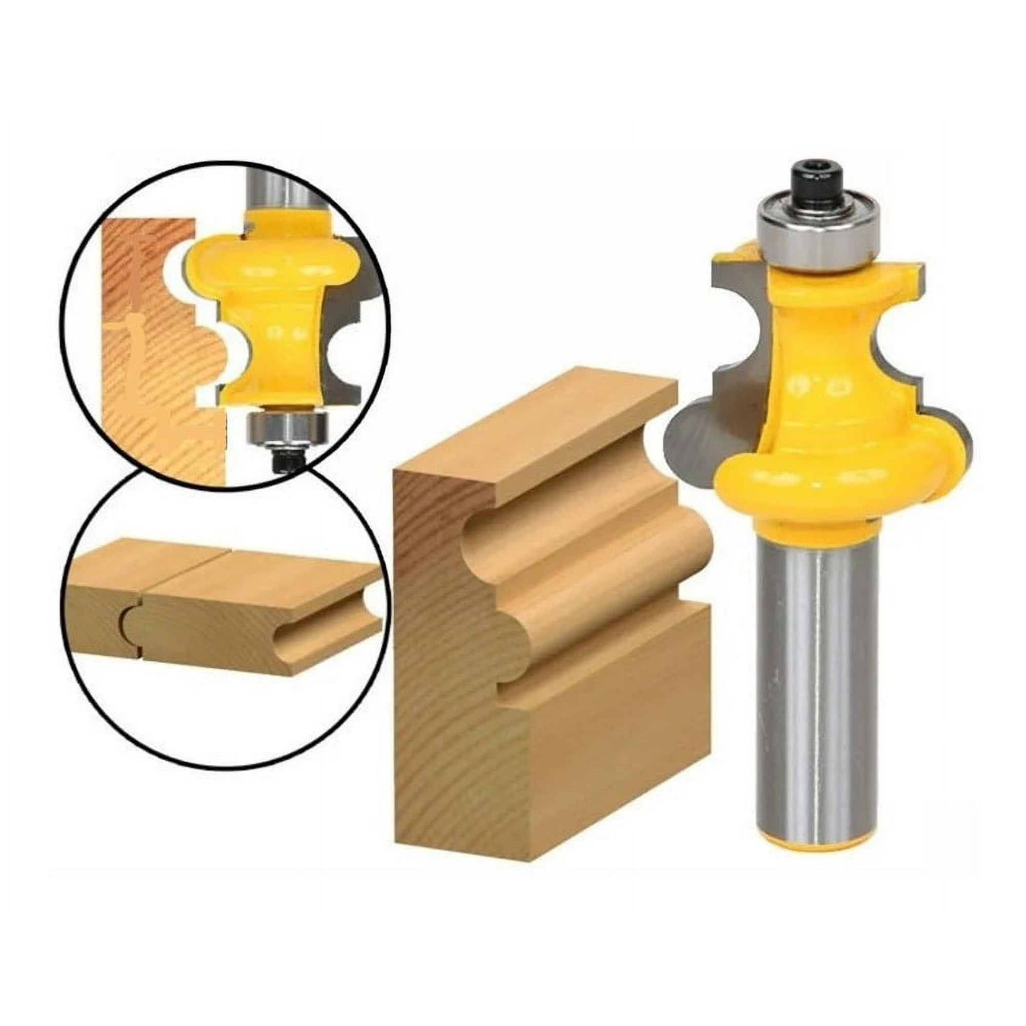 Fresa Madera Ensamble Machimbrado Vástago ½ Doble Función | Lider