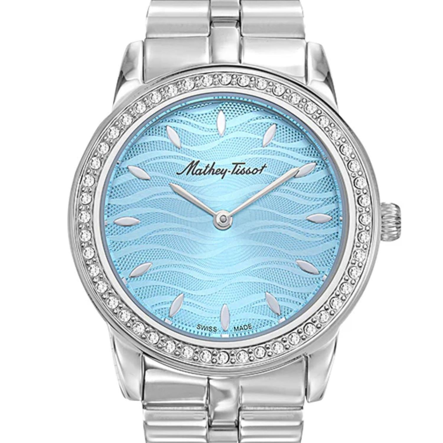 Reloj Mathey-Tissot Mujer Artemis D10860AQBU plateado 34mm | Lider