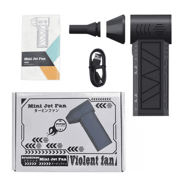 Mini Soplador a Turbina "Violent Fan" Brushless - ¡Potencia Extrema y ...