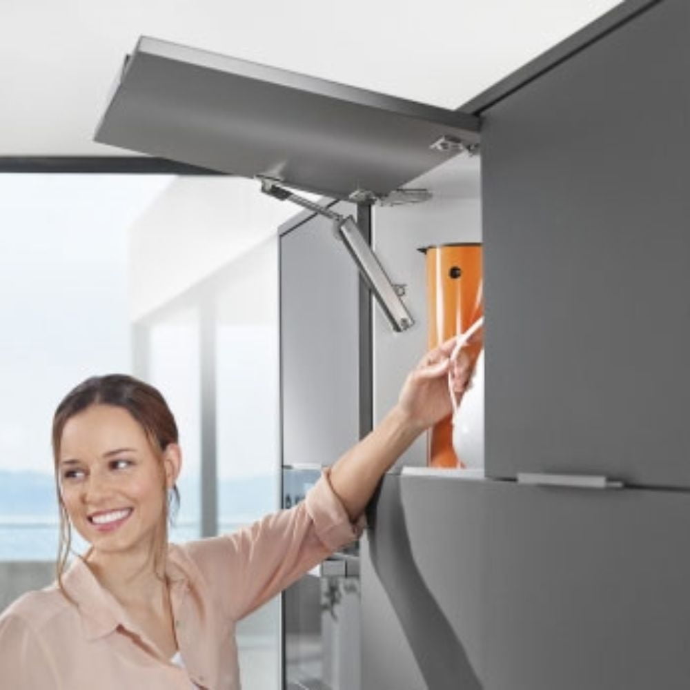 Aventos HK-XS Tip-On Fuerza 13 Sin Bisagras BLUM | Lider